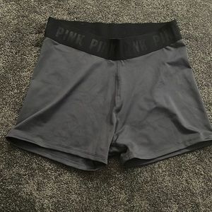 PINK Victoria's Secret | Shorts | Nwot Pink Ultimate Logo Band Shorts ...